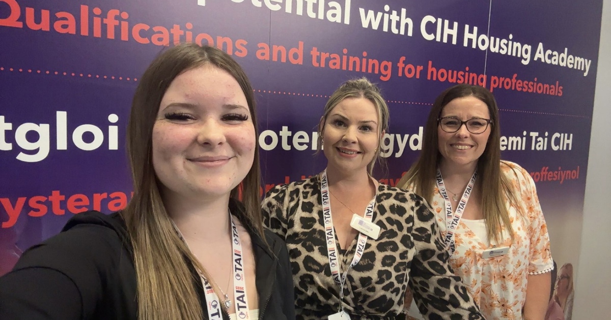 Learning about careers in housing with work experience at CIH