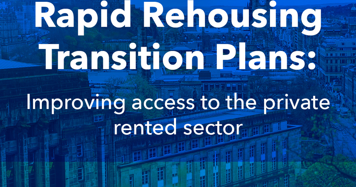 Rapid Rehousing Transition Plans: Improving access to the private ...